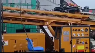 280m Pneumatic Drilling Rig 6000kg Power