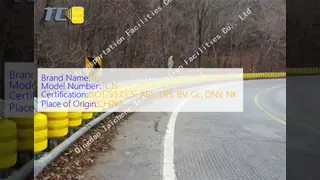 Durable Metal Beam Crash Barrier Weather Resistant