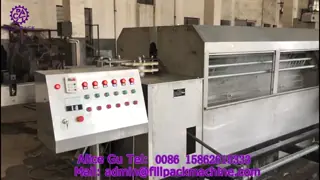 2152 U4 Automatic Straight-Line Recycled Glass Bottle Label Removal and Washing Machine