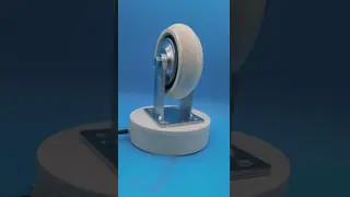 heavy duty caster of Iron core PU swivel