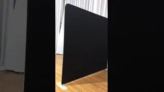 Solid Black Pillow Case Backdrop 