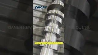 Slitting & Edge Forming Machine for Shutter Door Panel