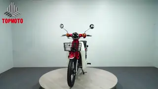 107cc EFI Motorcycle, Horizontal Air-Cooled Engine