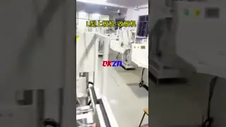 SMT L-type PCB Unloader / Down Loader / Magazine Collector Demo