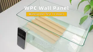 WPC Grille Wall Panel Waterproof
