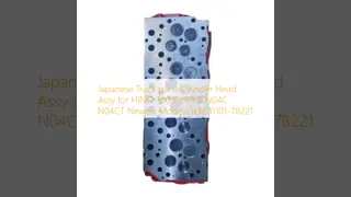 Hino 300 Dutro N04C Cylinder Head New OEM 1110178221