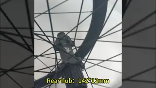 38mm carbon rim, 36T ratchet wheelset