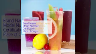90mm Clear Disposable Cups for Drinks