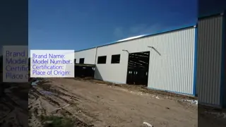 Prefab Steel Workshop Fast Build Biodiesel Plant
