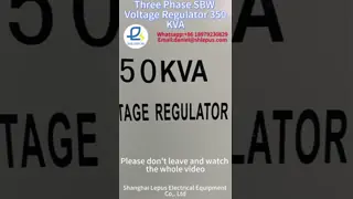 SBW-350KVA 380V AC 50Hz Voltage Stabilizers/Regulators