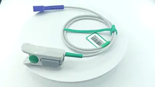 Watch:Compatible Nellcor  9 Pin Spo2 Sensor Adult Finger Clip