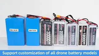 Juhai Semi Solid State 16000MAH,22000MAH, 30000MAH,35000MAH,40000MAH,66000MAH Drone Battery
