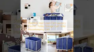 Hotel Linen Cart Heavy Duty Storage Trolley