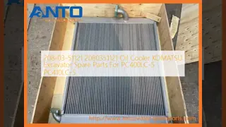 Komatsu Oil Cooler 208-03-51121 Excavator Parts