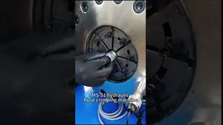 MS-51 automatic hydraulic hose crimping machine