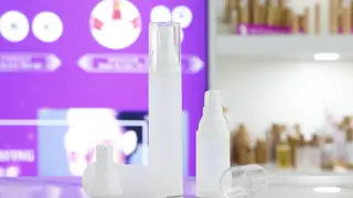 PA029 15ml 30ml 50ml Empty PP Plastic Translucent Airless Plastic Pump Bottles Demo
