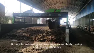 Chain-Plate Compost Turner