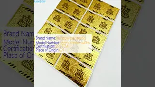 Custom Waterproof Vinyl Labels