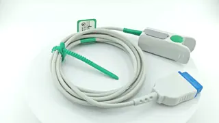 Watch:Compatible GE 11 Pin  Direct Spo2 Sensor Adult Finger Clip 2.8M