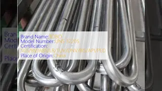 Duplex Stainless Steel U Tubes ASTM A789 High Quality
