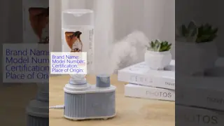Portable Humidifier Diffuser Rechargeable No Water Tank
