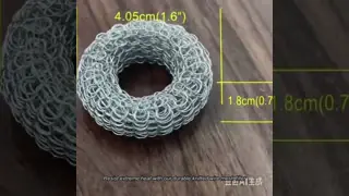 High Temp Knitted Wire Mesh Filter