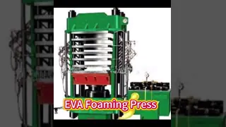 EVA Foaming Vulcanizing Press