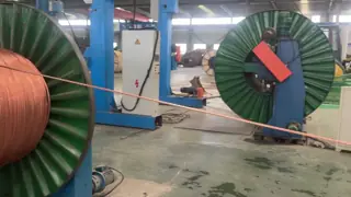 Copper conductor production process