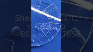 Optically Clear Quartz Glass Plates