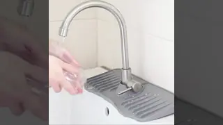 Silicone Faucet Pad Splash Guard Pad | Water Catcher Mat for Kitchen Sink Wholesale Factory