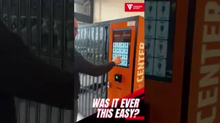 badminton racket vending machine