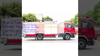 Industrial Fire Truck CXFIRE Heavy Duty Rescue Vehicle