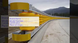 Roller Barrier Highway Safety Crash Protection