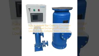 Ball Cleaning Condenser Low Noise Complex Water