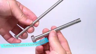 Hex bolt with different material