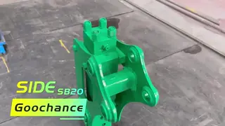 SB30 Hydraulic Breaker | Triangle Type Nitrogen Rock Breaker for Mini Excavators