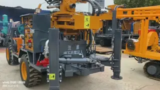 200m Water Well Drilling Rig Easy Portable