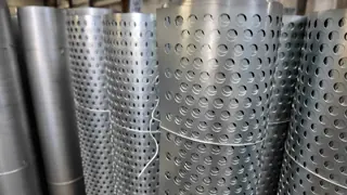 Hexagonal Hole Decorative Perforated Metal Sheet Custom Thickness 0.5mm-3mm
