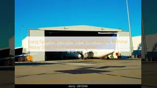Long Span Aircraft Hangar Steel Structure Construction