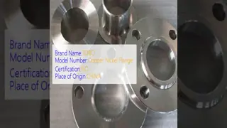 Custom C71500 Flange Weld Neck 70 30