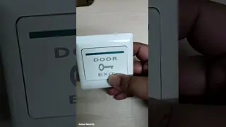 Access Control Exit Push Button