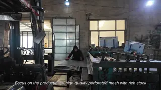 Perforated Mesh Preferred Stock Fine Workmanship  Wide Application
