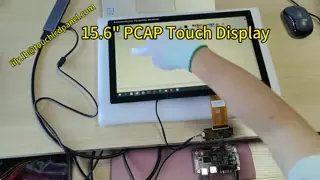 15.6 Inch USB Touch Display Panel AUO G156HAN050