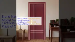 WPC Hollow Door Strength Stability Noise Reduction