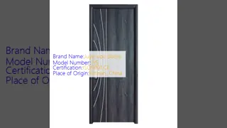 WPC Hollow Door Moisture Rot Proof Soundproof
