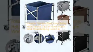 Foldable Hotel Service Cart