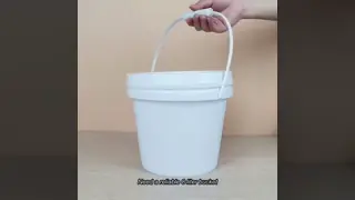 8L Plastic Bucket Durable & Leakproof