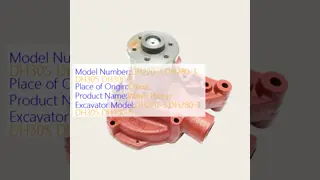 Excavator Water Pump D1146 DH220-3 DH280-3
