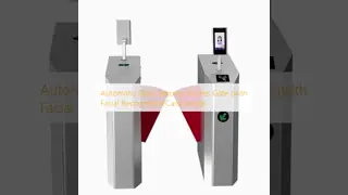 Facial Recognition Access Gate Security