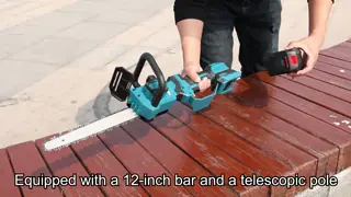 Cut High Branches Easily Cordless Pole Saw